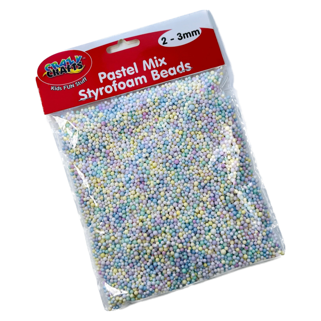 Foam Beads (RAINBOW) – Mush Slime