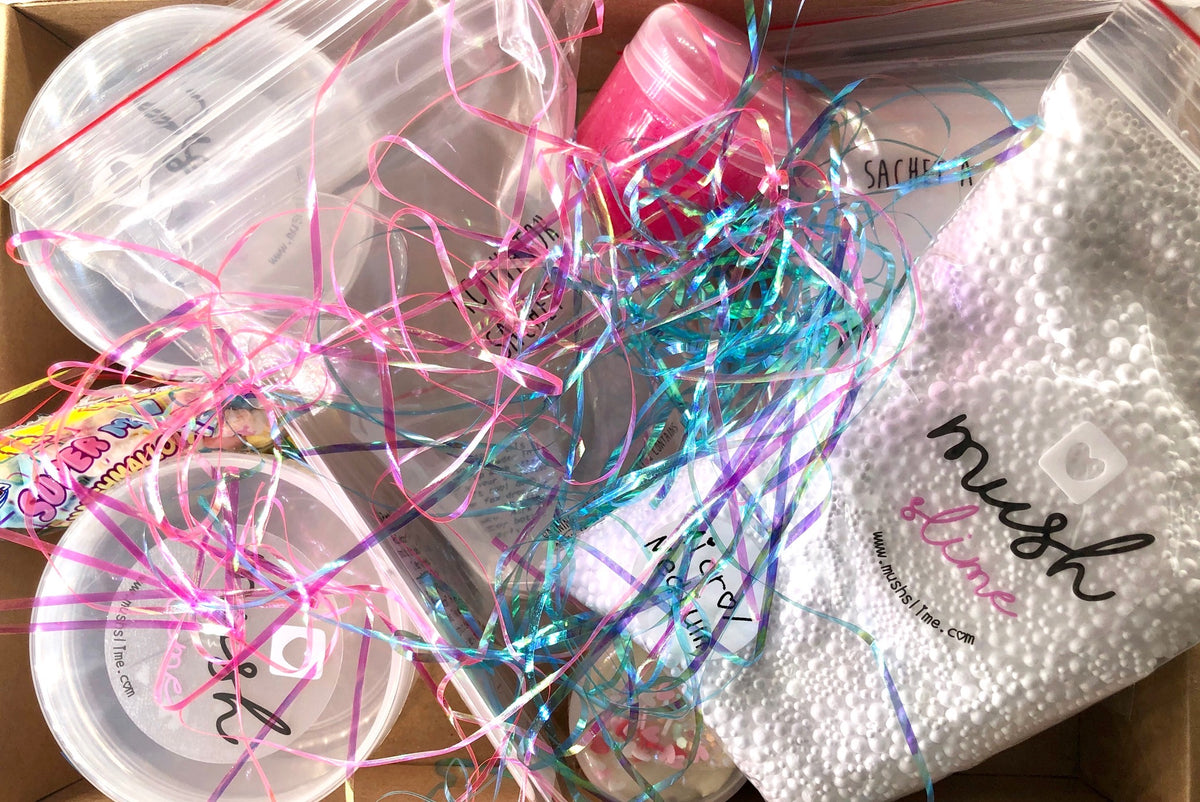 DIY Slime making Party Boxes – Mush Slime